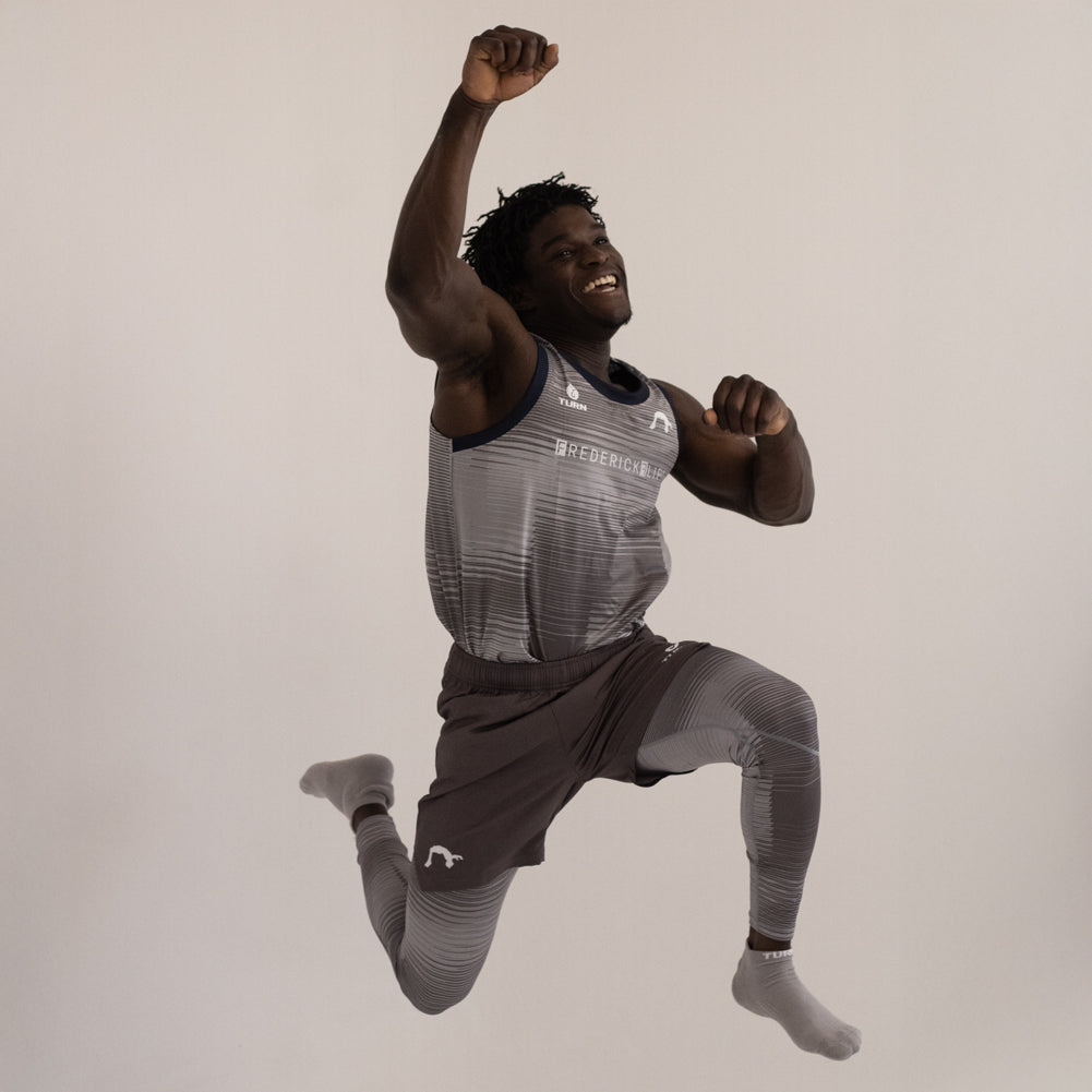 Junior Frederick Flips FW25 Replica Shorts - Grey – Turn Gymnastics ...