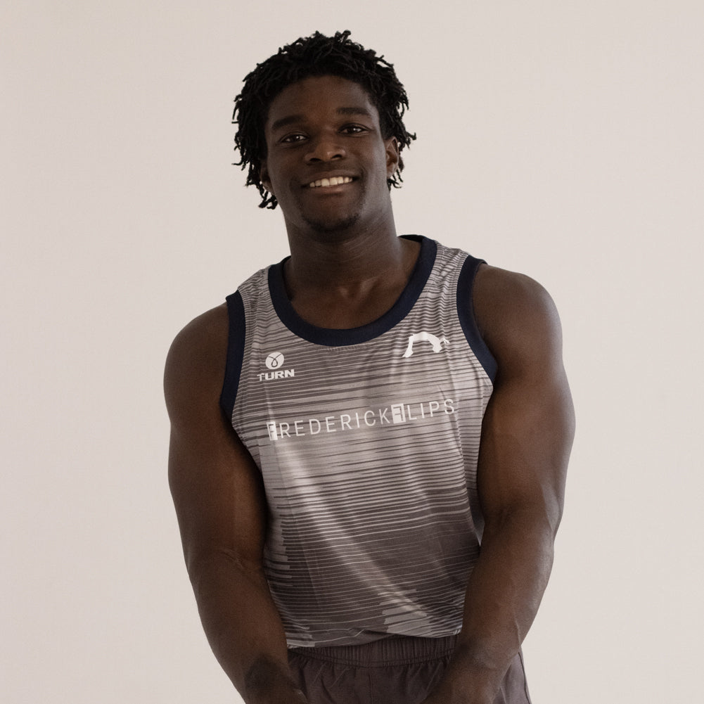 Senior Frederick Flips FW25 Replica Tank - Grey – Turn Gymnastics ...