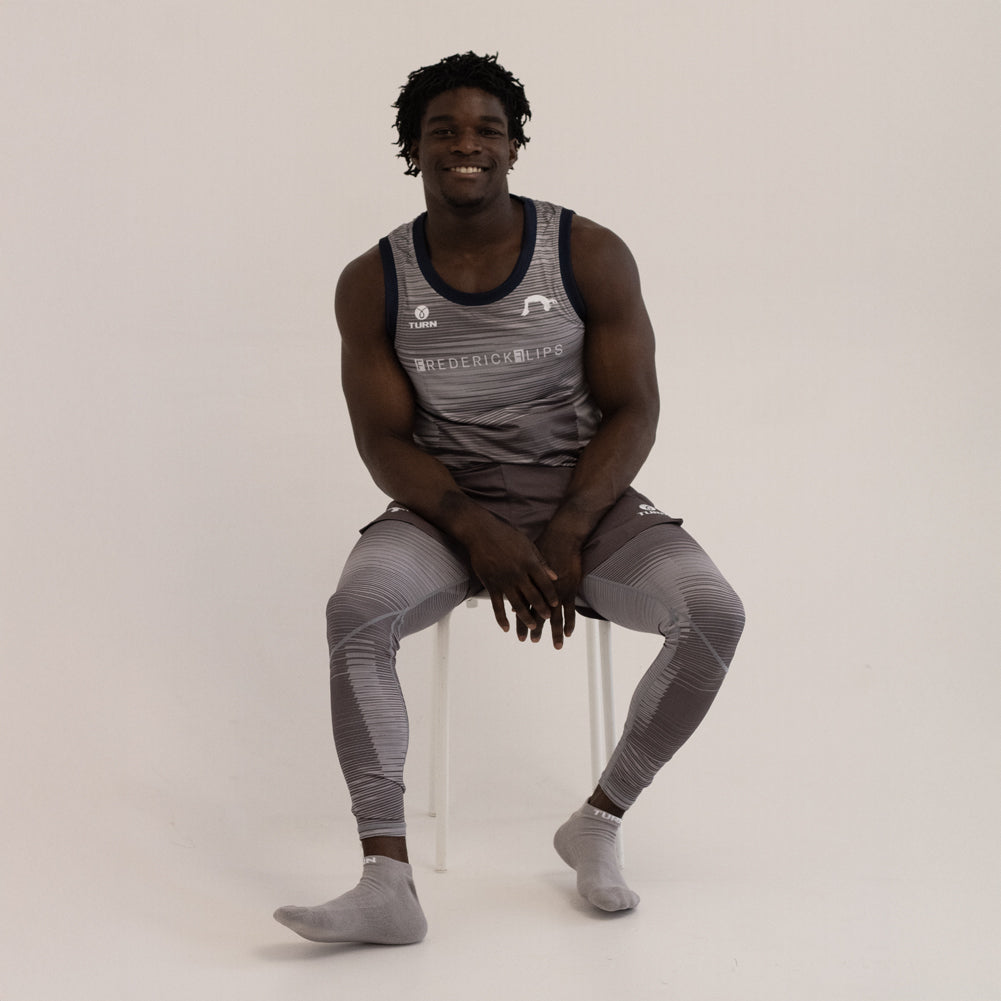 Junior Frederick Flips FW25 Replica Tank - Grey – Turn Gymnastics ...