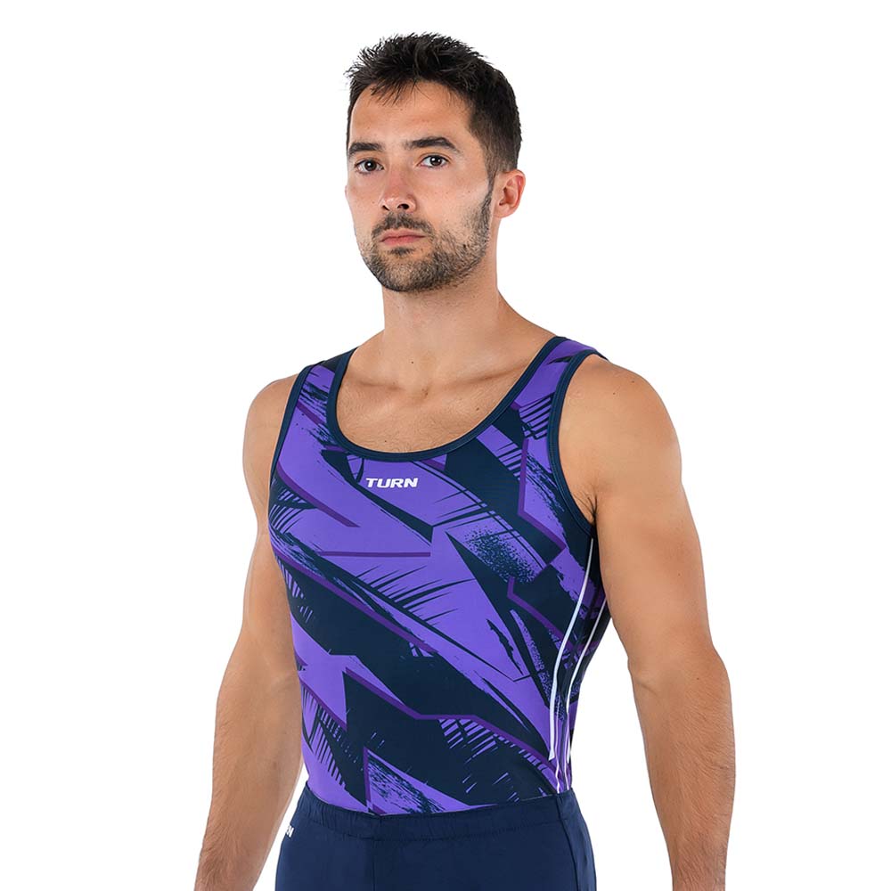Senior Forza Singlet - Purple – Turn Gymnastics - North America
